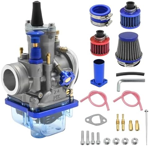 Amazon.com: Anxingo PWK 24mm Carburetor Carb Intake Manifold Air Filter ...