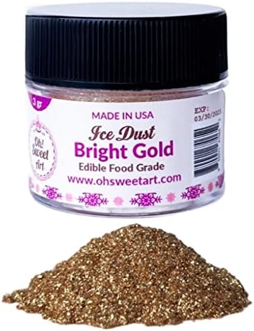 Amazon.com : Oh Sweet Art - Ice Dust - Edible Glitter For Decorating ...