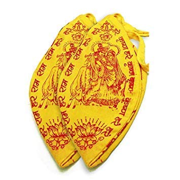 Mystic Banana Real Cotton Material Oval Shape Rosary Gaumukhi Vrindavan ...