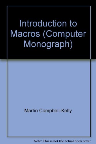 『Introduction to Macros』｜感想・レビュー - 読書メーター