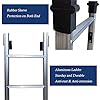 BIGalleons Basement Ladder 10 Rung, 9ft H Aluminum Window Well Ladder ...