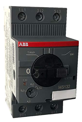 ABB MS132-6.3 Manual Motor Protector,6.3A,Rotary Knob: Amazon.com ...