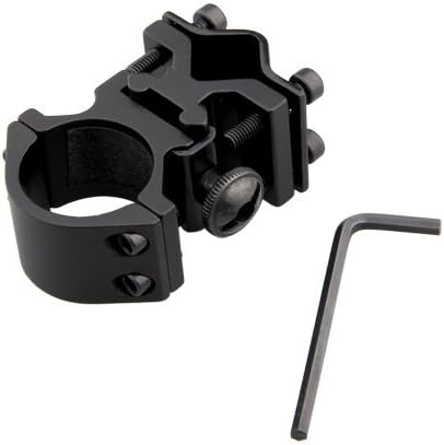 Montura para Visor linterna clip Clamp Holder aluminio de escopeta ...