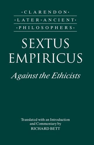 『Sextus Empiricus: Against the Ethicist (Adversus - 読書メーター