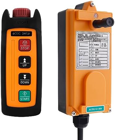 Amazon.com: Mini Wireless Electric Chain Hoist Crane Remote Control 2 ...