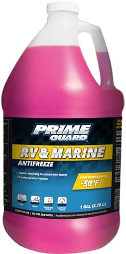 Amazon.com: Prime Guard -50 RV & Marine Antifreeze, 1 Gallon (Pack of 6 ...
