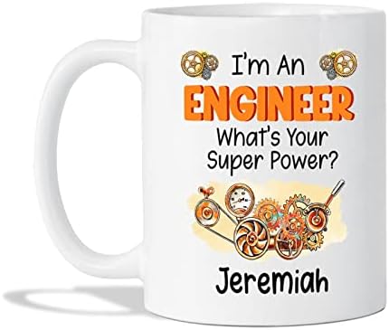 Amazon.com: Mug For Engineer - Personalized I'm An Engineer Mug With ...