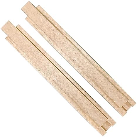 Wooden Undermount Drawer Slides Classic Guide Center Mount Track 15.7 ...