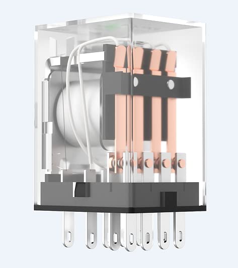 Kacon Hr705 4pl 24vdc Electro Mechanical Relay Cube Type 5a ...