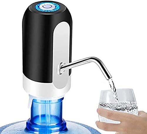 VASLON Water Bottle Pump Electric Portable USB Charging for 5 Gallon ...