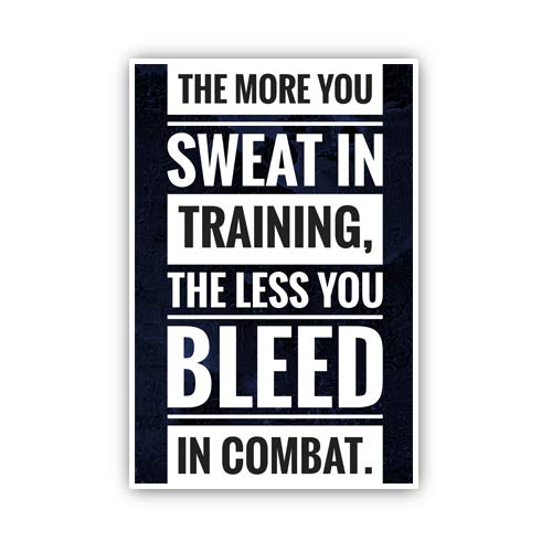 PixaDunes.com The More You Sweat in Training. The Less You Bleed in ...