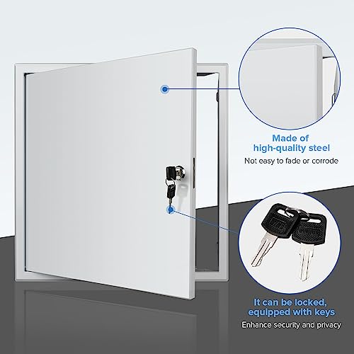 Snapklik.com : Access Panel For Drywall/Ceiling, Wall Hole Cover, 16x16 ...