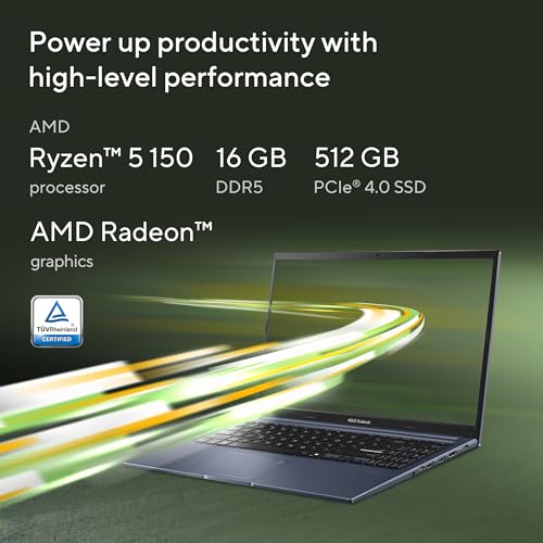 ASUS Vivobook 15 (2026),AMD Ryzen 5 150,Fingerprint Sensor,16GB RAM ...