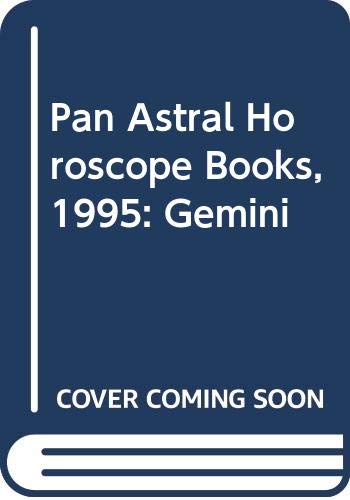 Astrology Annuals 1995: Gemini: Kelly, Brian: 9780330332231: Amazon.com ...