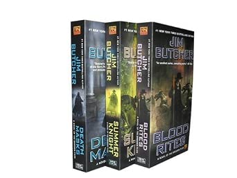 Jim Butcher Collection 3 Books Set.: Death Masks, Blood Rites, Summer ...