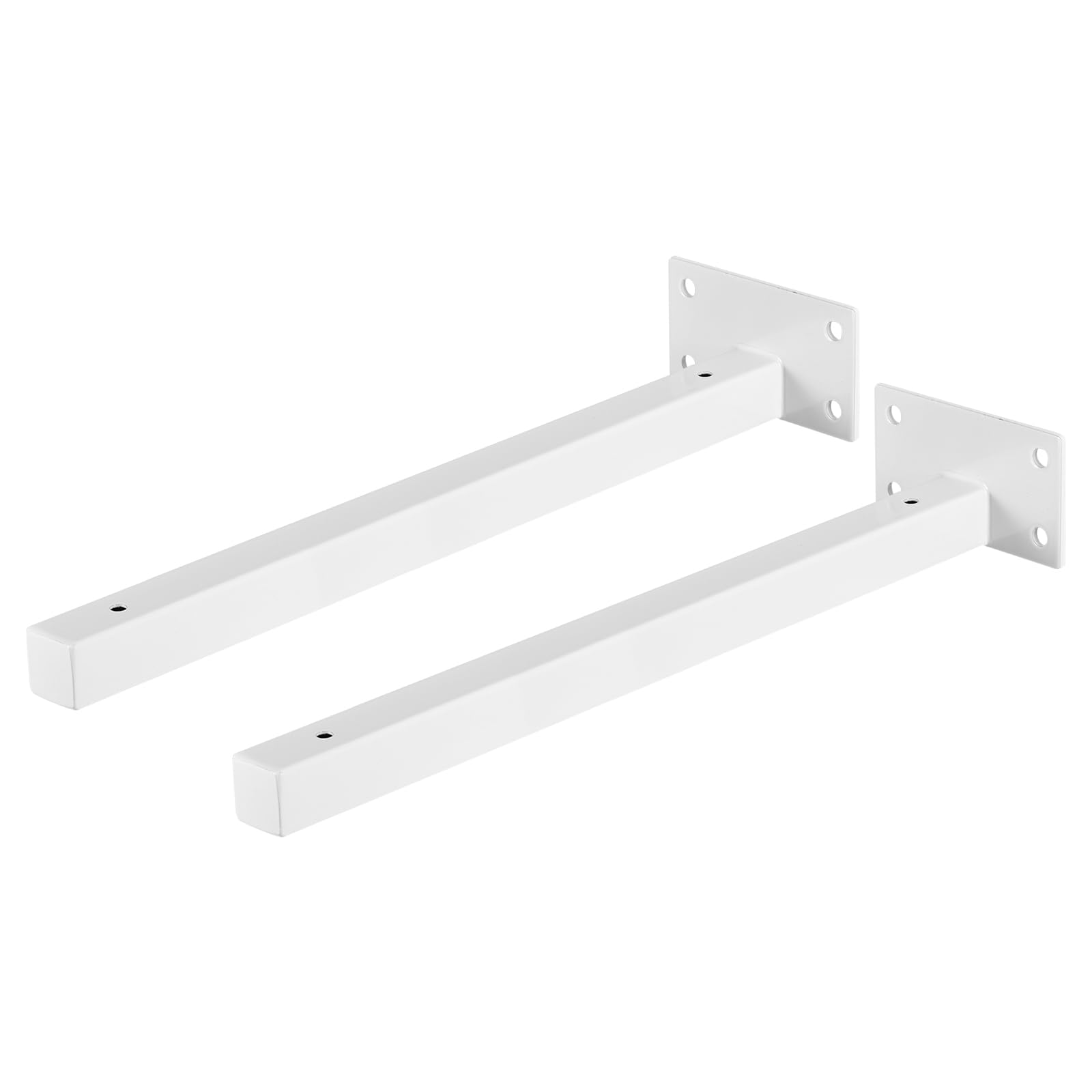 uxcell Floating Shelf Brackets, 2pcs 12"(300mm) Industrial Metal ...