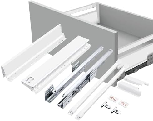 Volo Soft Close Tandem Drawer Box for Kitchen with Single Gallery ...