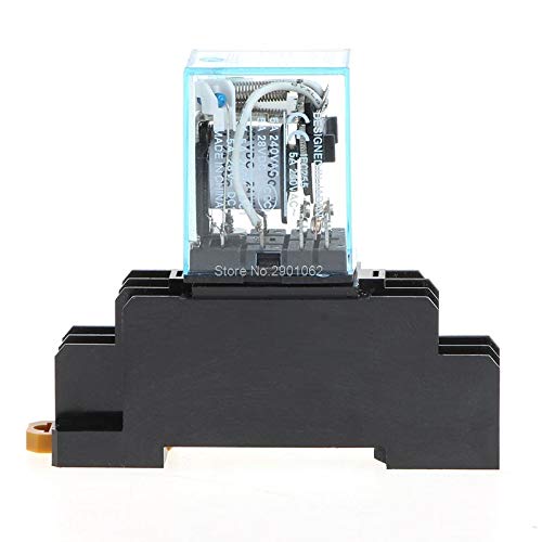 Amazon.com: 8 Pin MY2NJ Relay 24V DC Small Relay 5A DPDT Coil Mini East ...