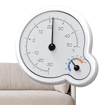 Thermograph, Double Dial Analog Thermograph, Thermograph Hygrometer ...