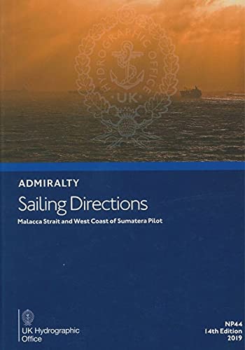 Buy Admiralty Sailing Directions Malacca Strait & West Coast of Sumatra ...
