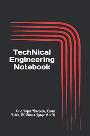 Technical Engineering Notebook: Grid Paper Notebook, Quad Ruled, 110 ...