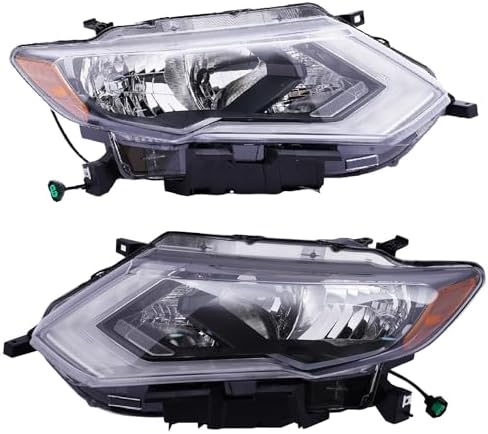 Amazon.com: EnSyuSuMa 2017 2018 2019Nissan Rogue Headlight Assembly ...