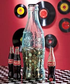 Amazon.com: Coca-Cola 22" Clear Bottle Bank - Made in America : Toys ...