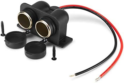 Cigarette Lighter Socket,Waterproof Marine Grade 12V/24V DC lighter ...