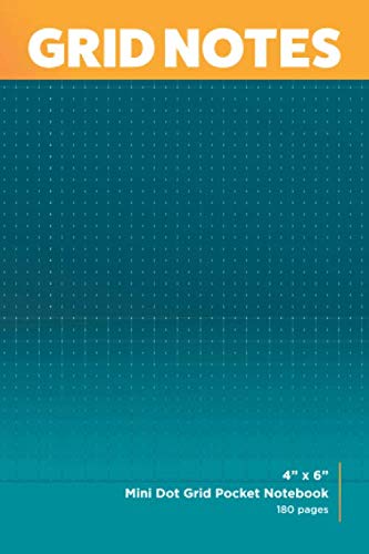 Amazon.com: GRID NOTES: Mini Dot Grid Graph Paper Pocket Notebook: 1/8 ...