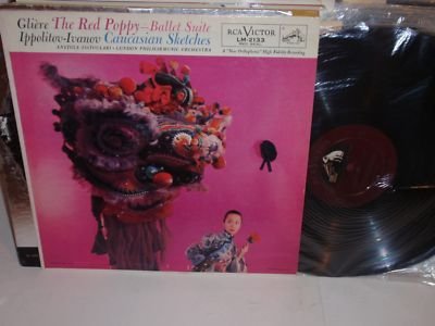 FISTOULARI Gliere The Red Poppy Ballet Suite LP RCA - Amazon.com Music