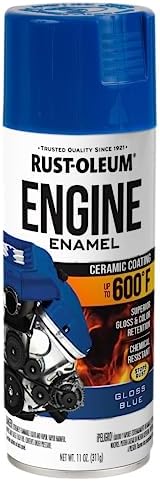 Rust-Oleum 363574 Engine Enamel Spray Paint, 11 oz, Gloss Blue - Amazon.com