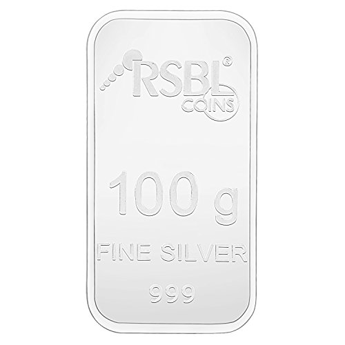 Buy Rsbl Ecoins 999 Silver Bar 100 Grams (RSBL-100) Online at Low ...