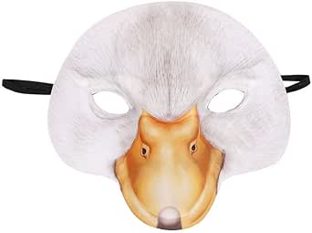 Amazon.com: Aiffort 1Pcs Halloween White Duck Masks Animal Duck Mask ...