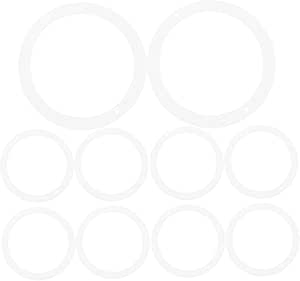 Amazon.com: FUNOMOCYA 20pcs Silicone Jar Sealing Rings for Airtight ...