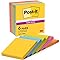 Post-it Notes Autocollantes Super Sticky, Couleurs Carnival, Pack de 6 ...