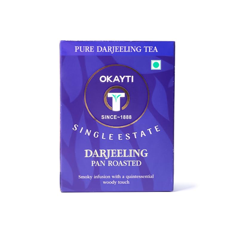OKAYTI DARJEELING PAN ROASTED | DARJEELING TEA | BLACK TEA (100GM ...