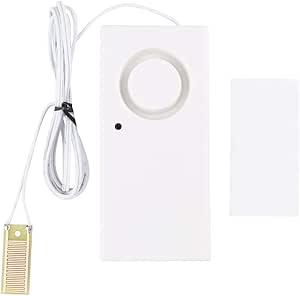 Water Overflow Sensor Detector 120dB Water Leakage Alarm System for ...