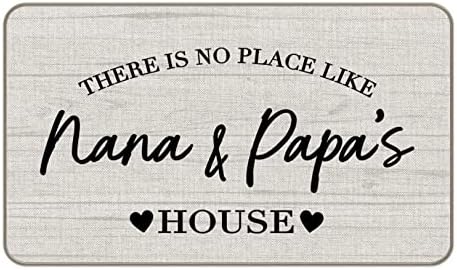 Amazon.com: Nana and Papa's House, Grandparents Doormat, Gift for ...