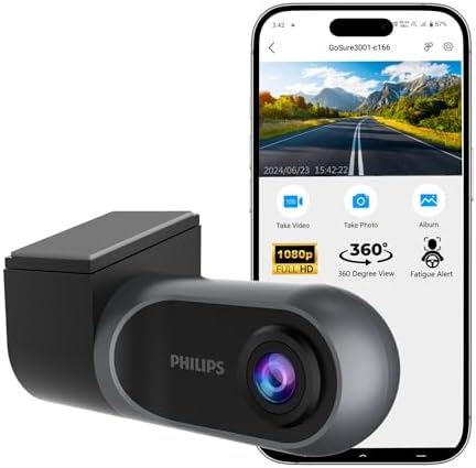 Uno Minda Car Full HD Front Dash Camera with ADAS 1080P, Loop Recording ...