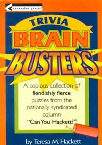 Trivia Brain Busters: Hackett, Teresa M.: 9780966213751: Amazon.com: Books