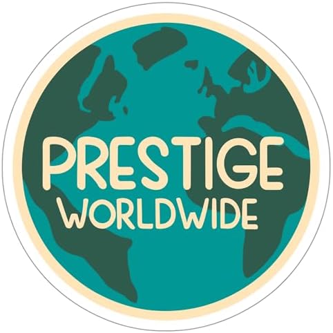 Amazon.com: Prestige Worldwide Sticker Decal Vinyl Small Waterproof for ...