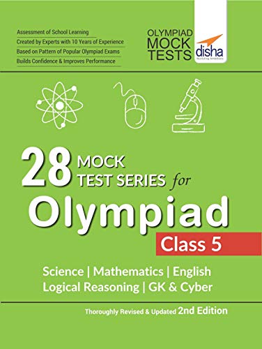 28 Mock Test Series for Olympiads Class 5 Science, Mathematics, English ...