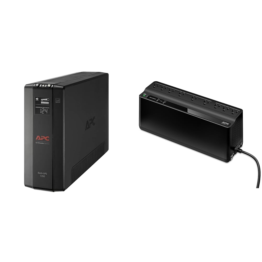 Amazon.com: APC UPS 1350VA UPS Battery Backup and Surge Protector ...