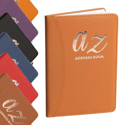 A to Z Telephone Address Book A-Z Index Hard Back Cover with Pen ...