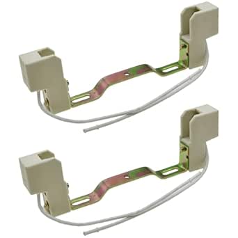 safycaby 2 Pack R7S Ceramics Lamp Base Socket R7S Socket Double-Ended ...
