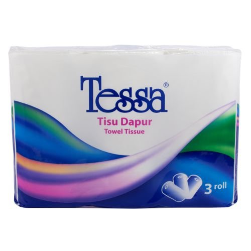 Tessa Kitchen Towel (3 Rools / 70 Sheets / 2 Ply) (TTP-01) : Amazon.in ...