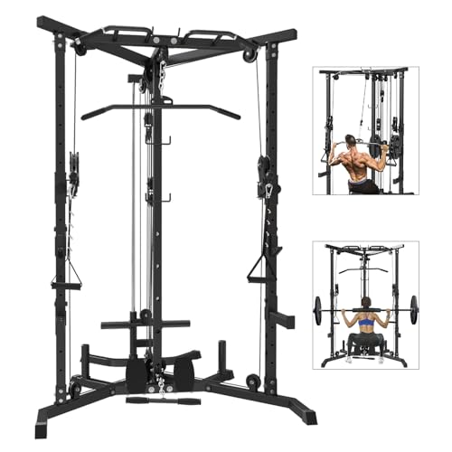 Fagus H Cable Crossover Machine, Functional Trainer with 16 Height ...