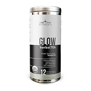 Amazon.com : Lone Star Botanicals - Glow (12 Sachets of Organic Beauty ...