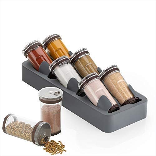 Buy PRAMUKH FASHION Multipurpose Plastic Deluxe Rotating Spice Rack ...