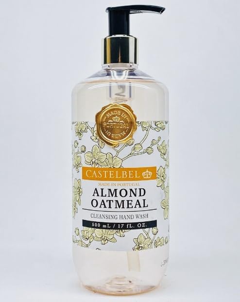 Amazon.com : Castelbel CLEANSING HAND WASH (ALMOND OATMEAL) : Beauty ...